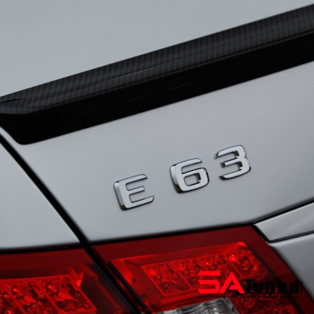 Mercedes "E63" Chrome Emblem - SATuned