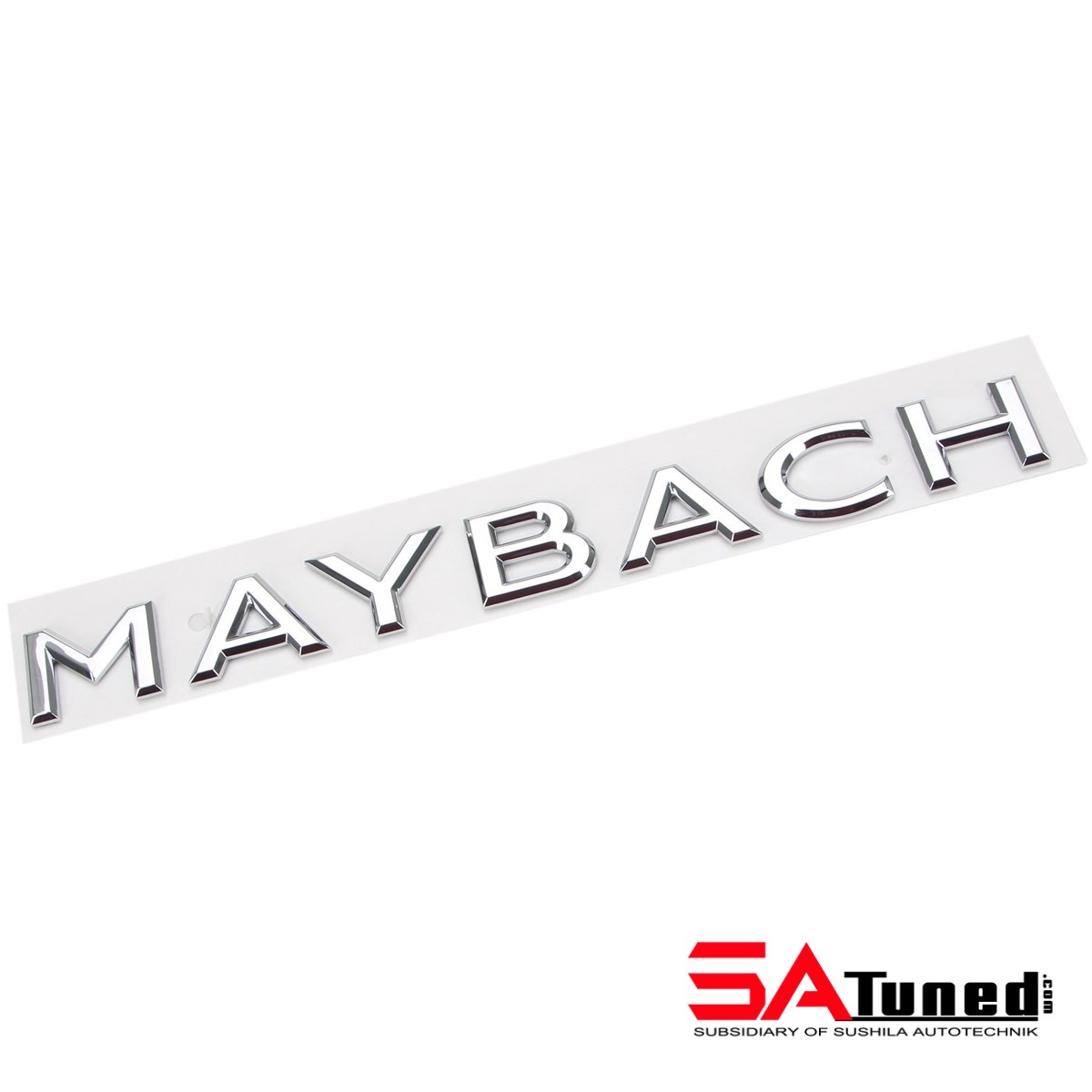 Mercedes "MAYBACH" Rear Trunk Chrome Logo - SATuned