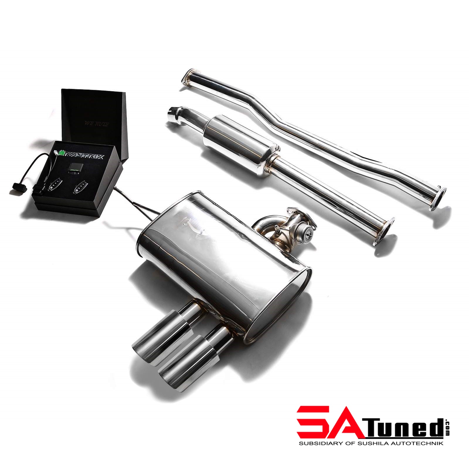 ARMYTRIX Valvetronic Exhaust System For F56 Mini Cooper S F56 JCW - SATuned