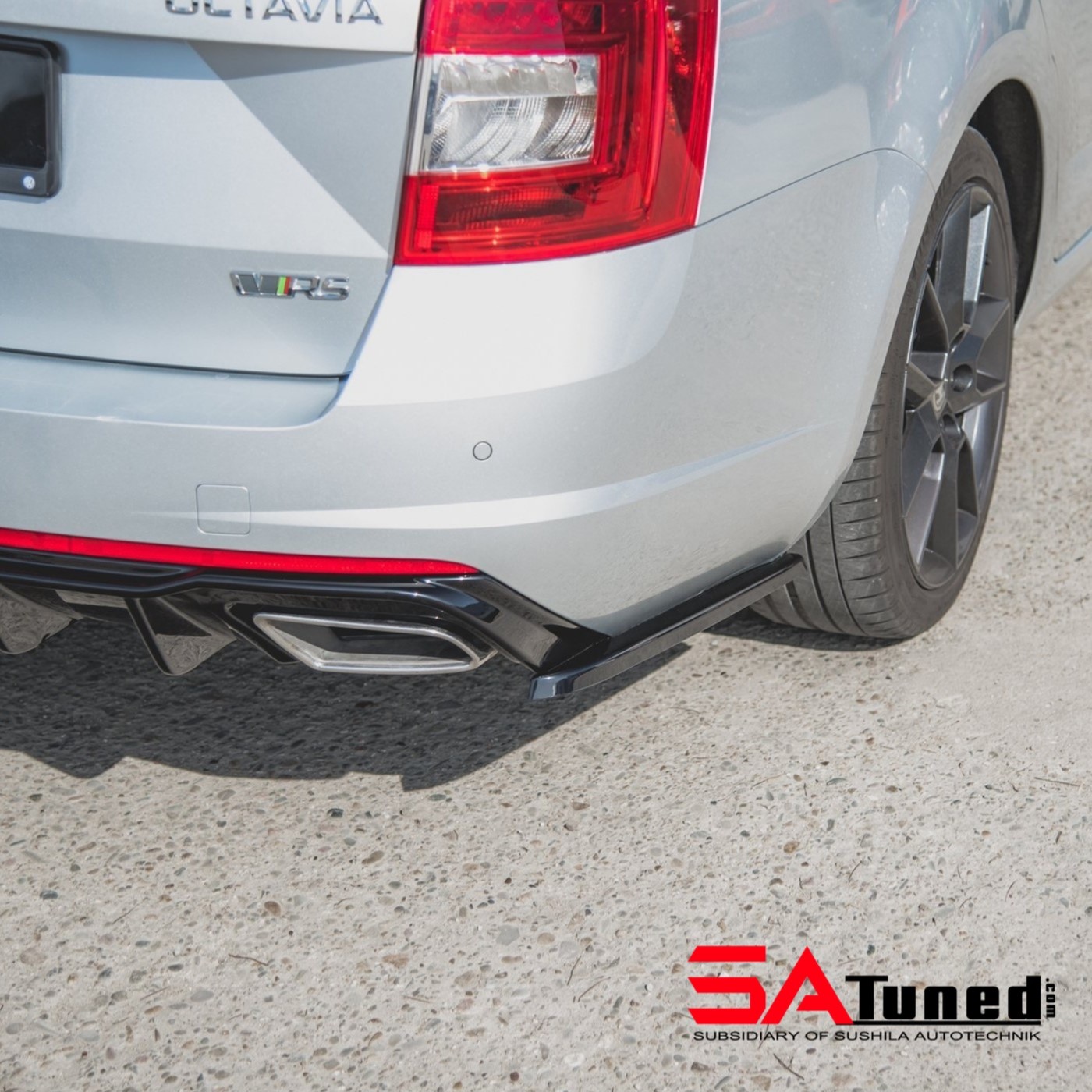 Maxton Design Rear Side Diffusers For Skoda Octavia MK3 VRS - SATuned