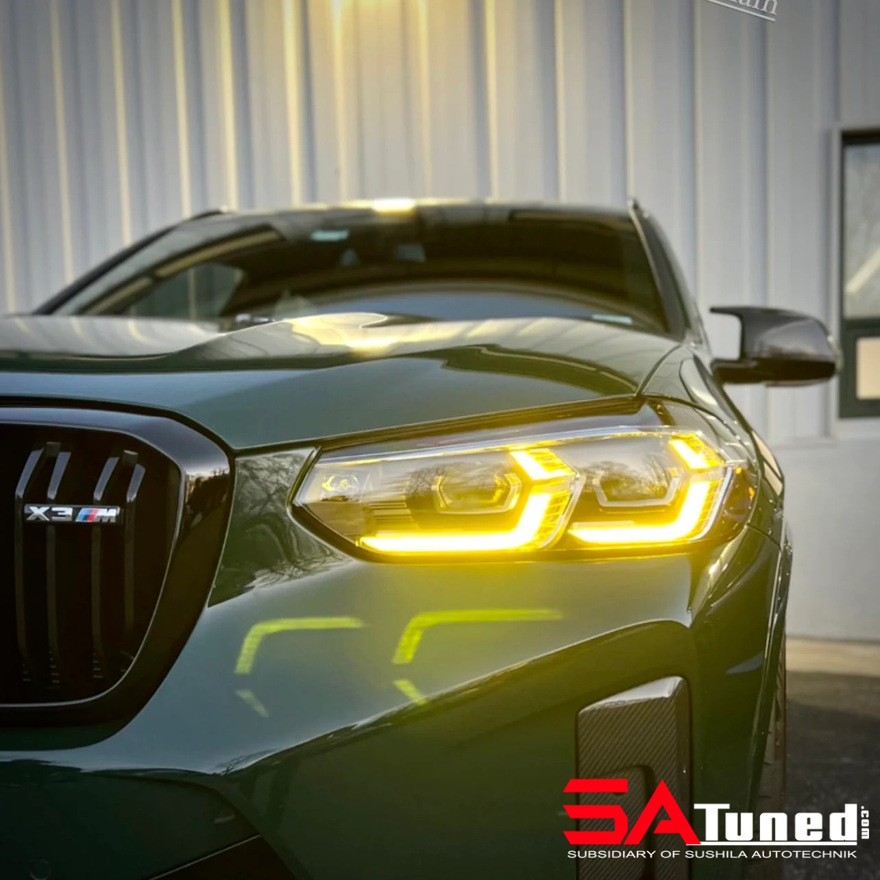 Bayoptiks BMW F97 X3M G01 X3 CSL Series Motorsports Yellow DRL Upgrade ...