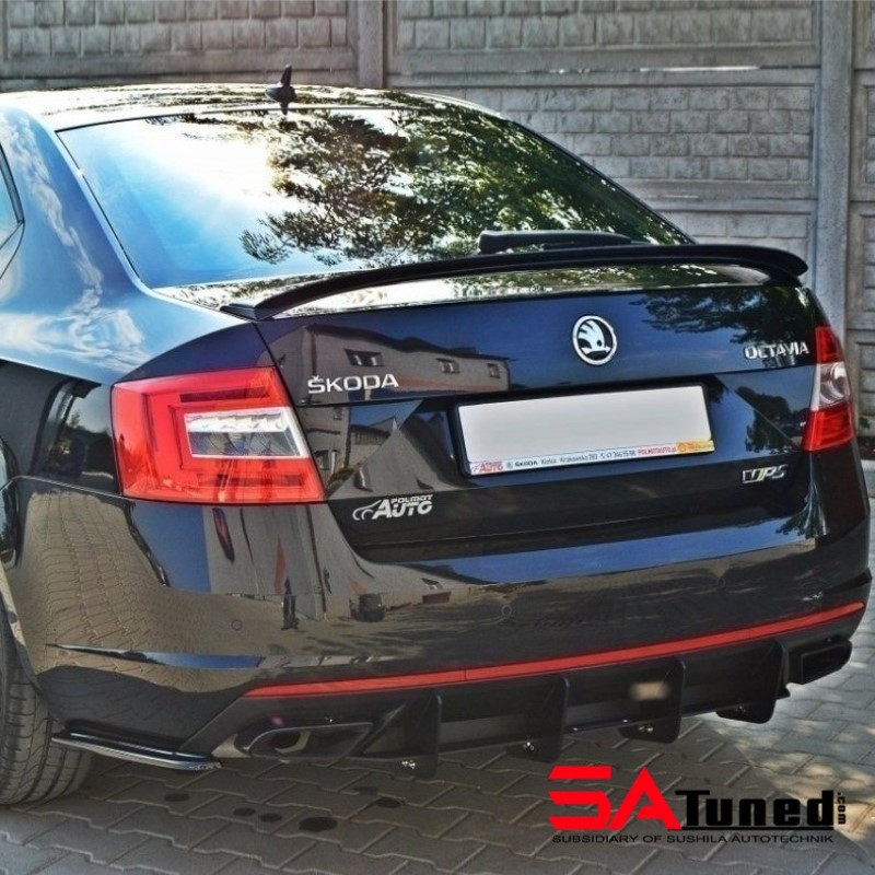 Maxton Design Rear Diffuser For Skoda Octavia MK3 - SATuned