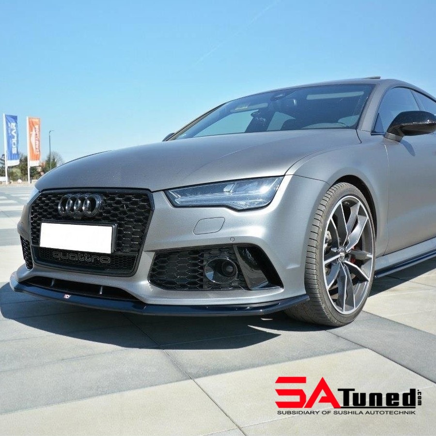 Maxton Design Audi C7 RS7 Front Splitter V1 - SATuned