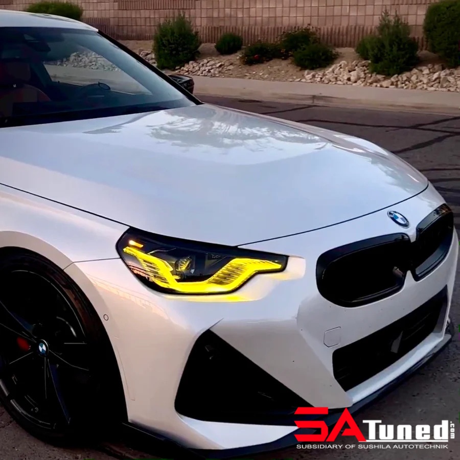 Bayoptiks BMW G82 M2 CSL Motosports Yellow DRL Upgrade - SATuned