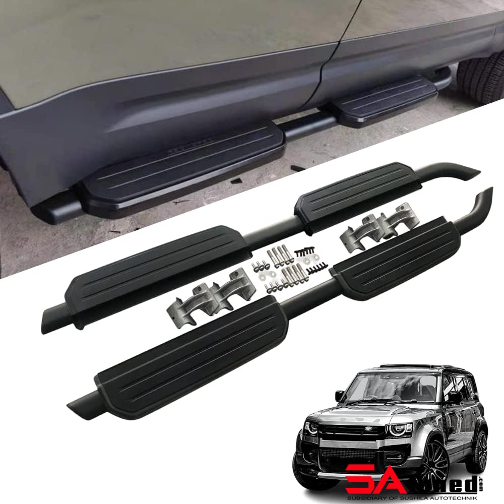 SATuned™Land Rover Defender 110 LWB Side Steps - SATuned