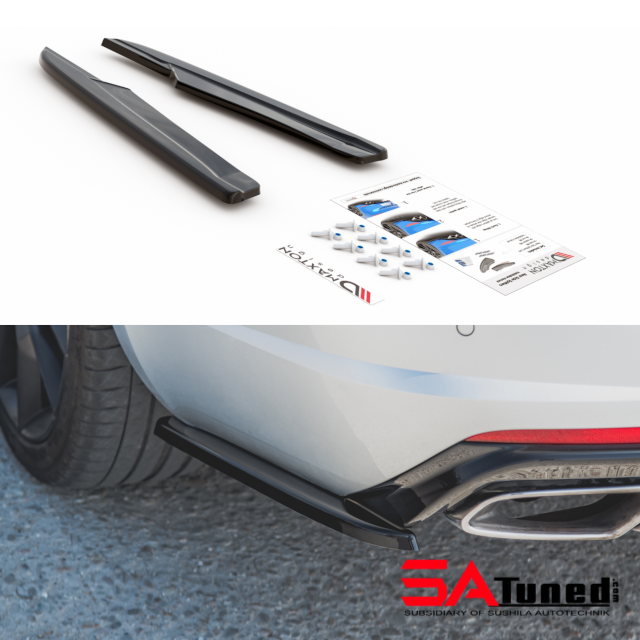 Maxton Design Rear Side Diffusers For Skoda Octavia MK3 VRS - SATuned