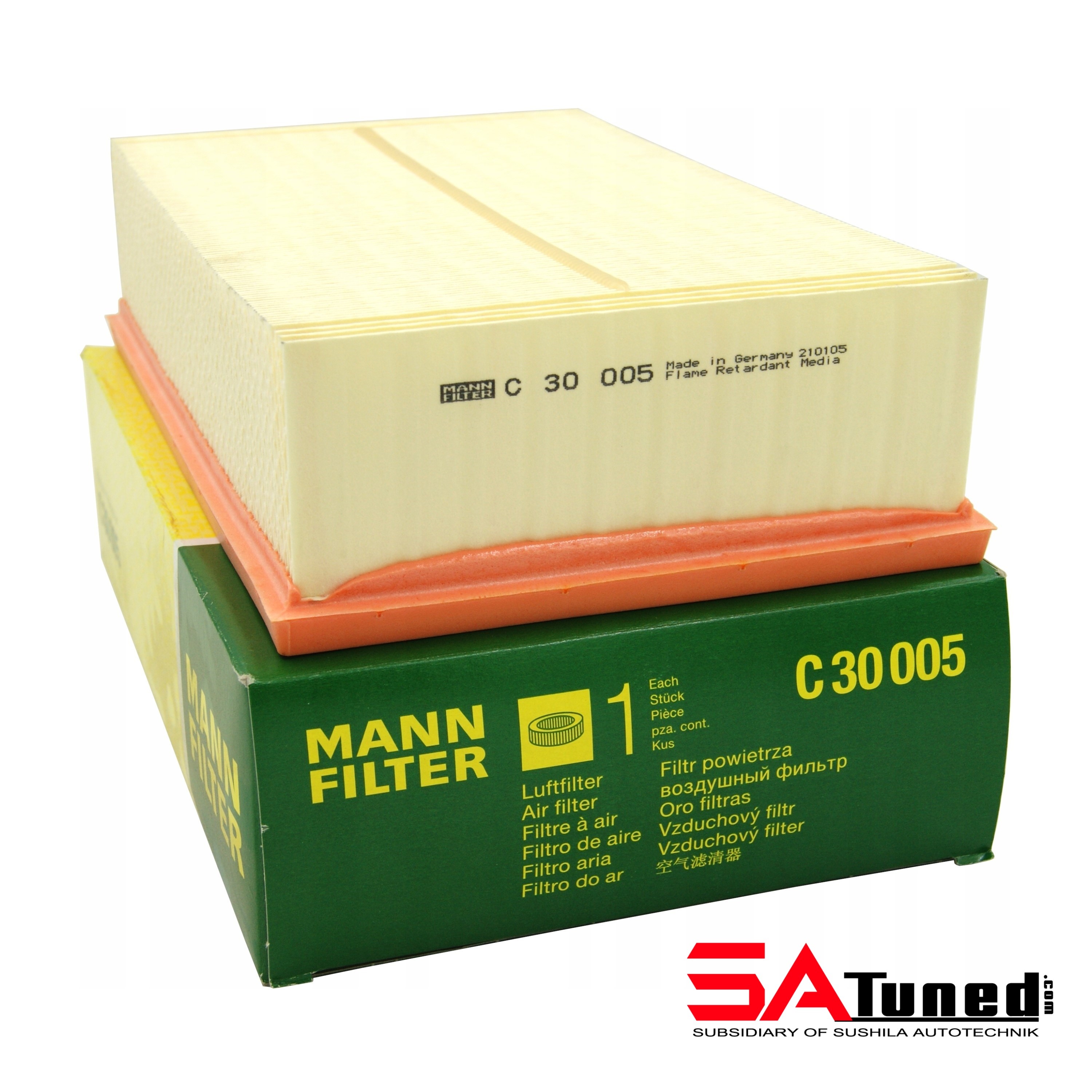 Mann Filter Air Filter For Audi, Skoda, VW Petrol And Diesel Engines ...