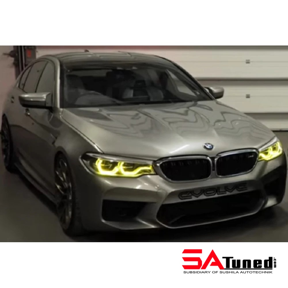 IND Distribution Motorsport + F90 M5 CS Style Yellow DRL LED Module Set ...