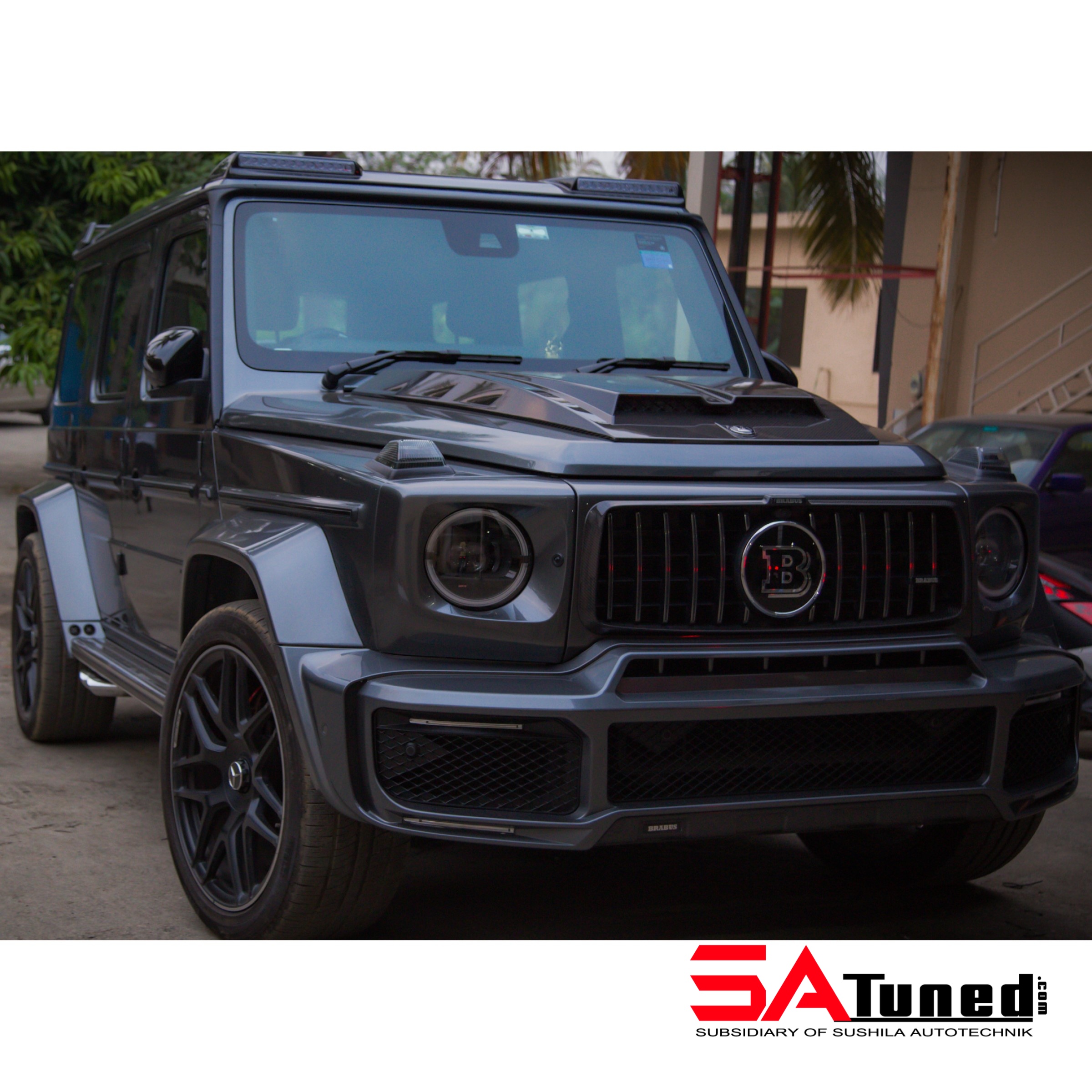 SATuned™ Mercedes Benz W464 G63 Brabus Style Widestar Body Kit - SATuned