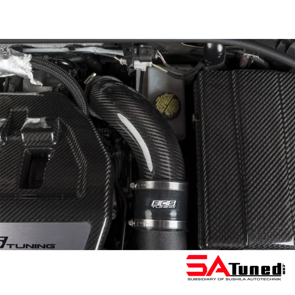 ECS Tuning Black Carbon Fiber Turbo Inlet Pipe Kit For Skoda Octavia ...