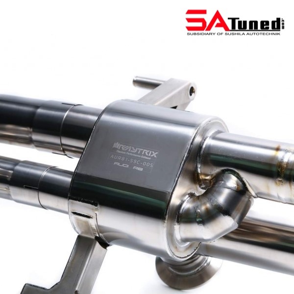 Armytrix (Titanium Series) X Pipe Mufflers + Valvetronic Tail Pipe ...