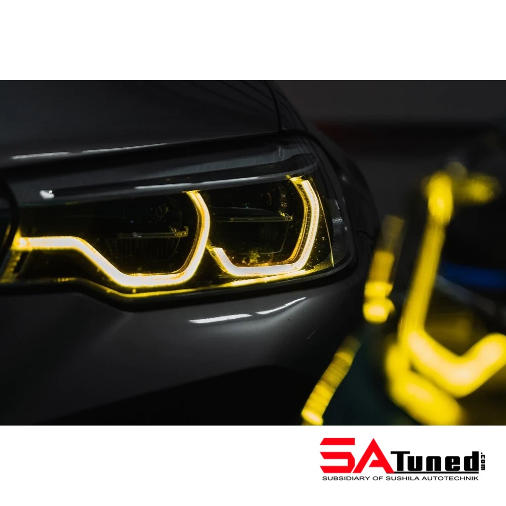 IND Distribution Motorsport + F90 M5 CS Style Yellow DRL LED Module Set ...