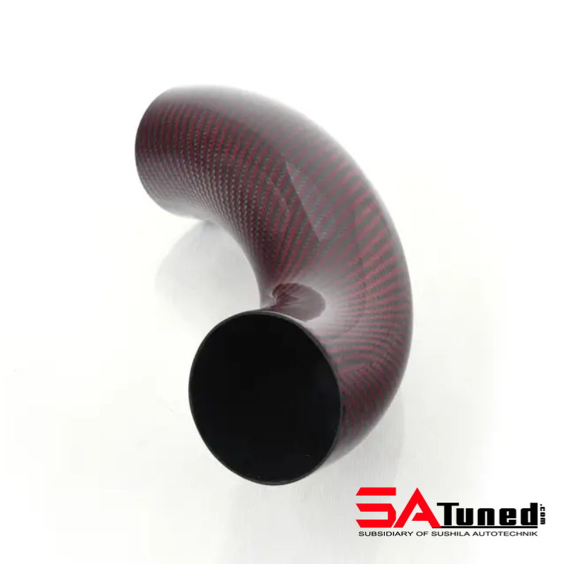 ECS Tuning Black Carbon Fiber Turbo Inlet Pipe Kit For Skoda Octavia ...