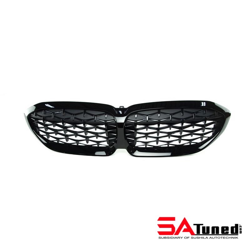 Genuine BMW M Performance G20 3-Series Kidney Grill Shadowline - SATuned