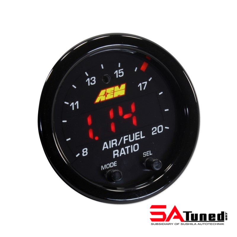AEM X-Series Wideband UEGO AFR Sensor Controller Gauge - SATuned