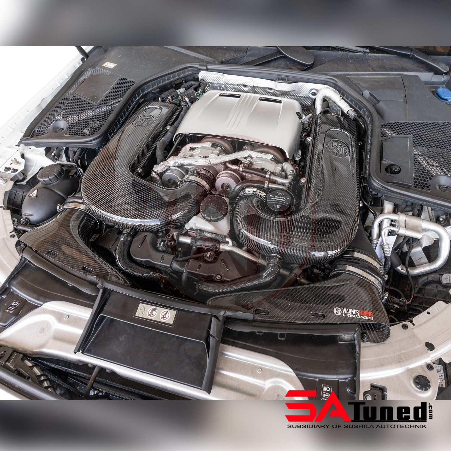 Wagner Mercedes Benz C63 (S) AMG Carbon Air Intake System - SATuned