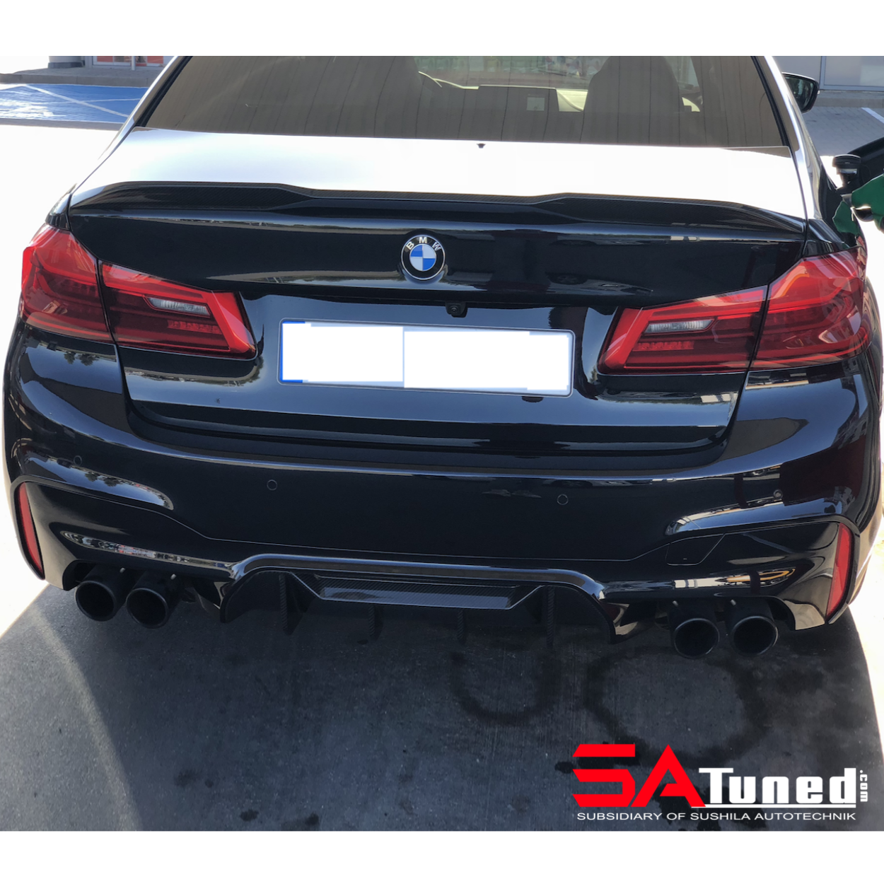 SATuned BMW M Performance Style G30/F90 5 Series Carbon Fiber Trunk ...