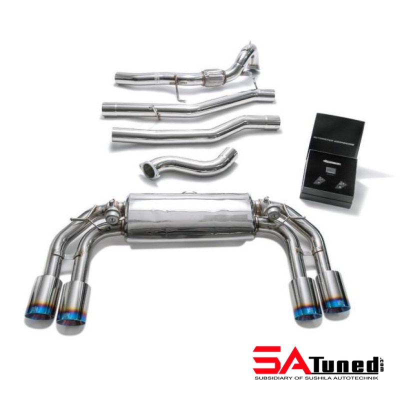 Armytrix Valvetronic Exhaust System For Skoda Octavia VRS With Wireless ...