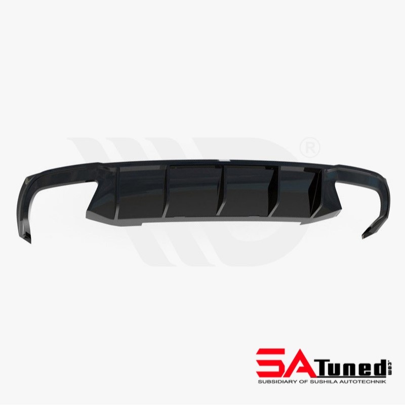 Maxton Design Rear Diffuser V2 For Skoda Octavia MK3 - SATuned