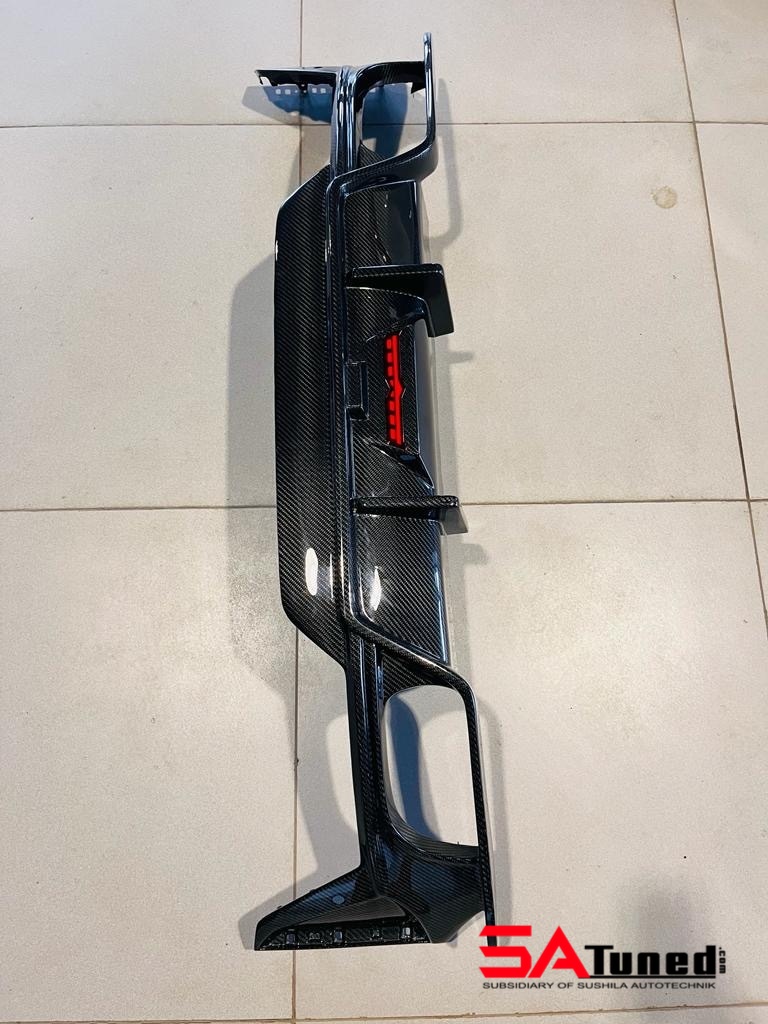 SATuned™ Carbon Fiber Rear Diffuser for BMW 3 Series G20 M340i 2023-ON ...