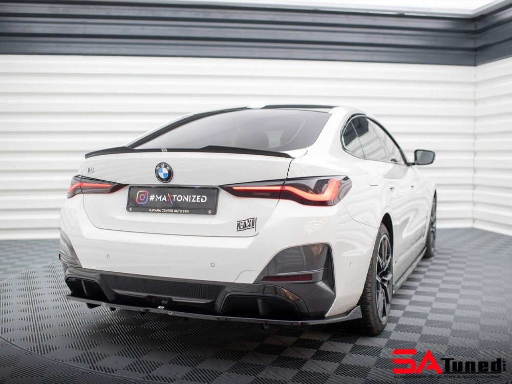 Maxton Design BMW Spoiler Cap I4 / 4 Gran Coupe M-pack - SATuned