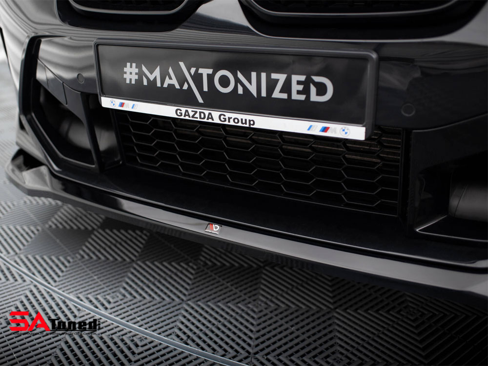 Maxton design Front Splitter V.2 BMW X3 M F97 Facelift - SATuned