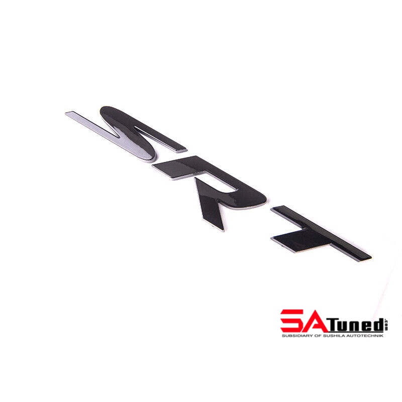 SATuned™ 15 -18 Jeep Grand Cherokee Black SRT Emblem Nameplate Badge ...