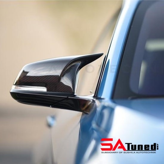 SATuned BMW F87 M2 Competition Carbon Fiber Mirror Covers - SATuned