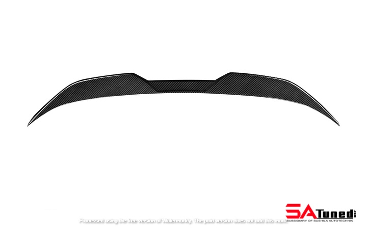 SATuned™ BMW G87 M2 M Performance Style Dry Carbon Fiber Trunk Spoiler ...
