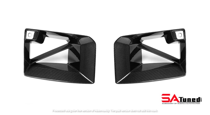 SATuned™ BMW G87 M2 M Performance Style Dry Carbon Fiber Front Air ...