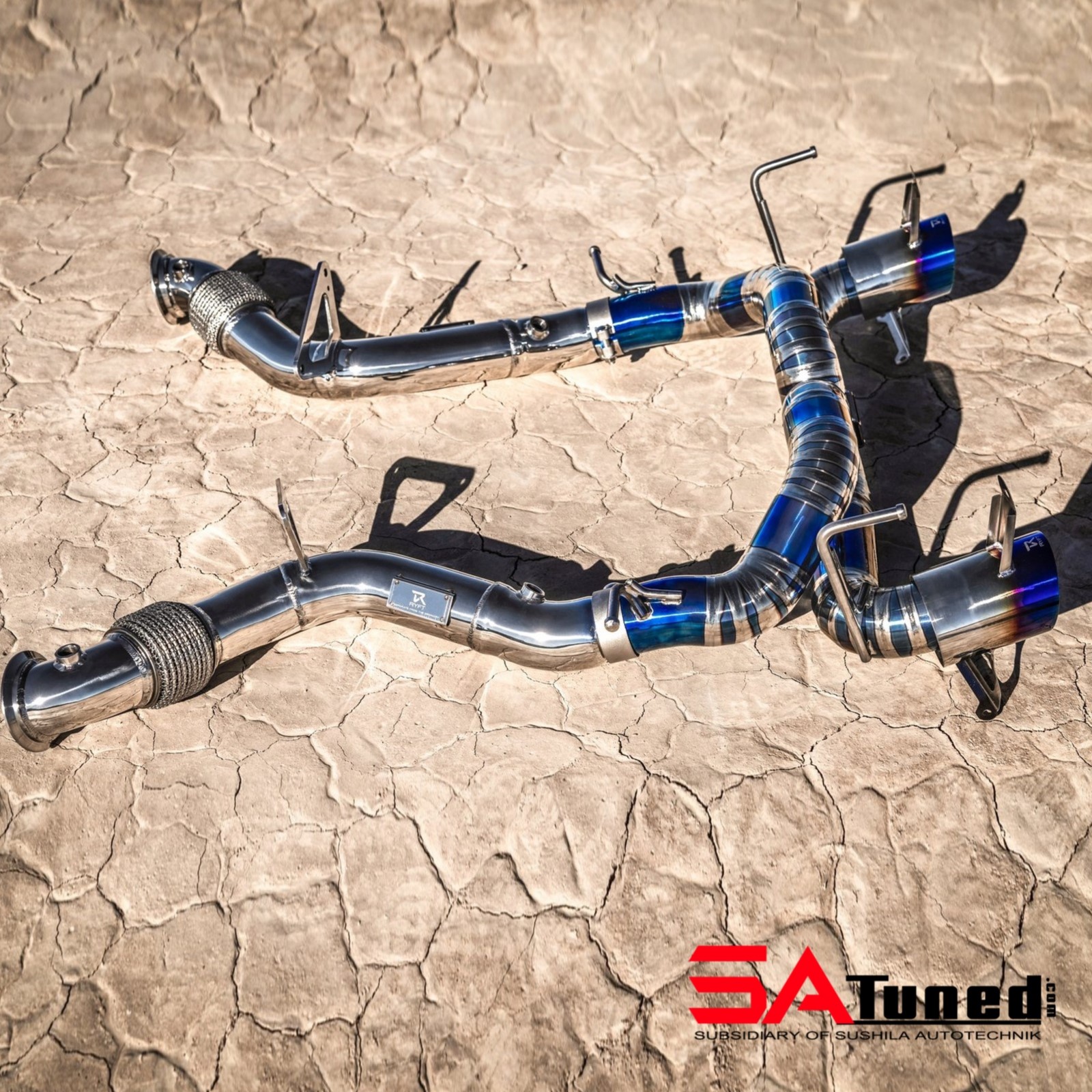 RYFT Downpipe For Ferrari 488 - SATuned