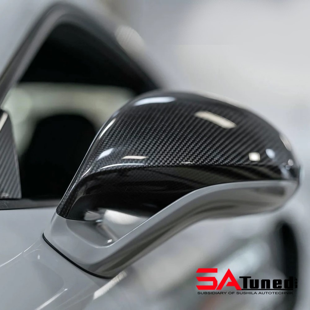 Autotecknic Dry Carbon Sport Design Mirror Covers For Porsche 991/991.2 ...