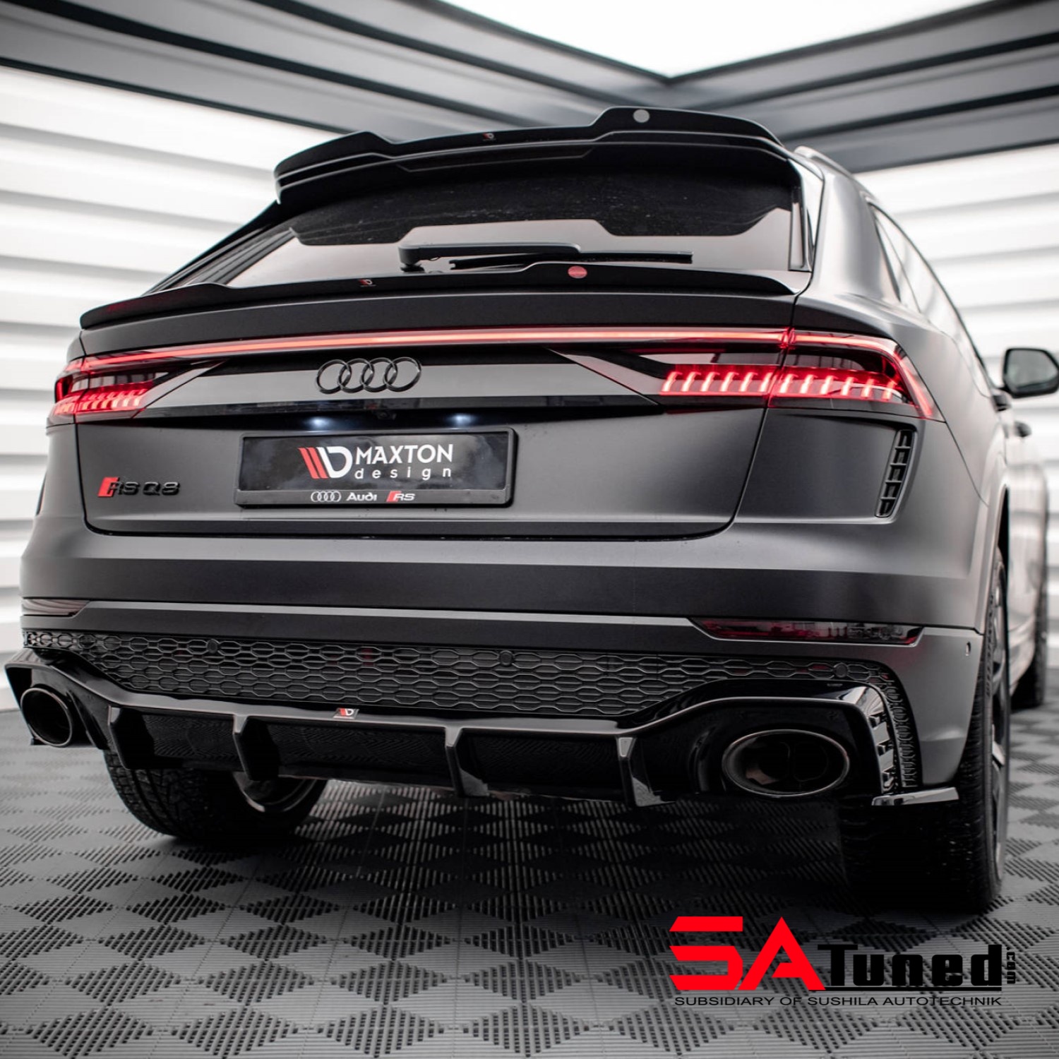 Maxton Design Rear Valance Audi RSQ8 Mk1 - SATuned
