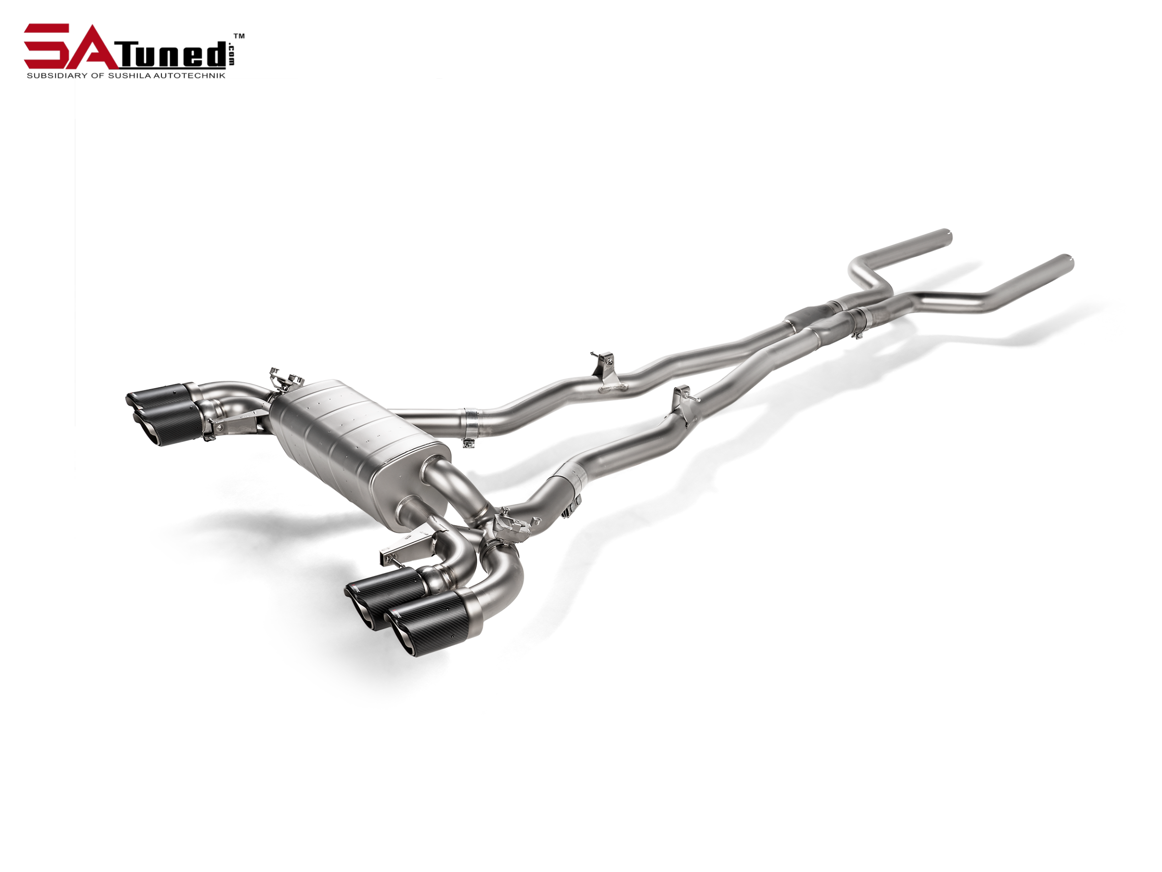 Akrapovič OPF/GPF Slip On Titanium Exhaust System For BMW M5 F90 ( 2020 ...